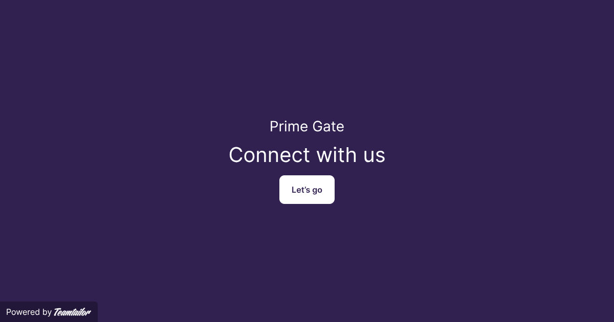 Prime Gate – Connect