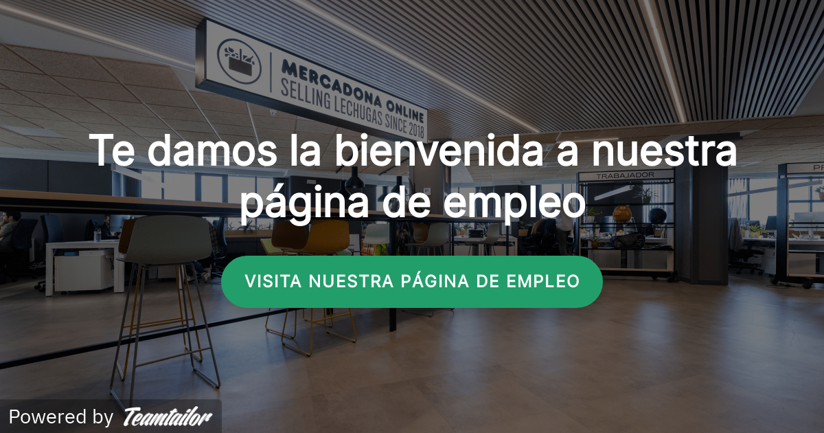 Join us on a unique journey! - Mercadona Tech