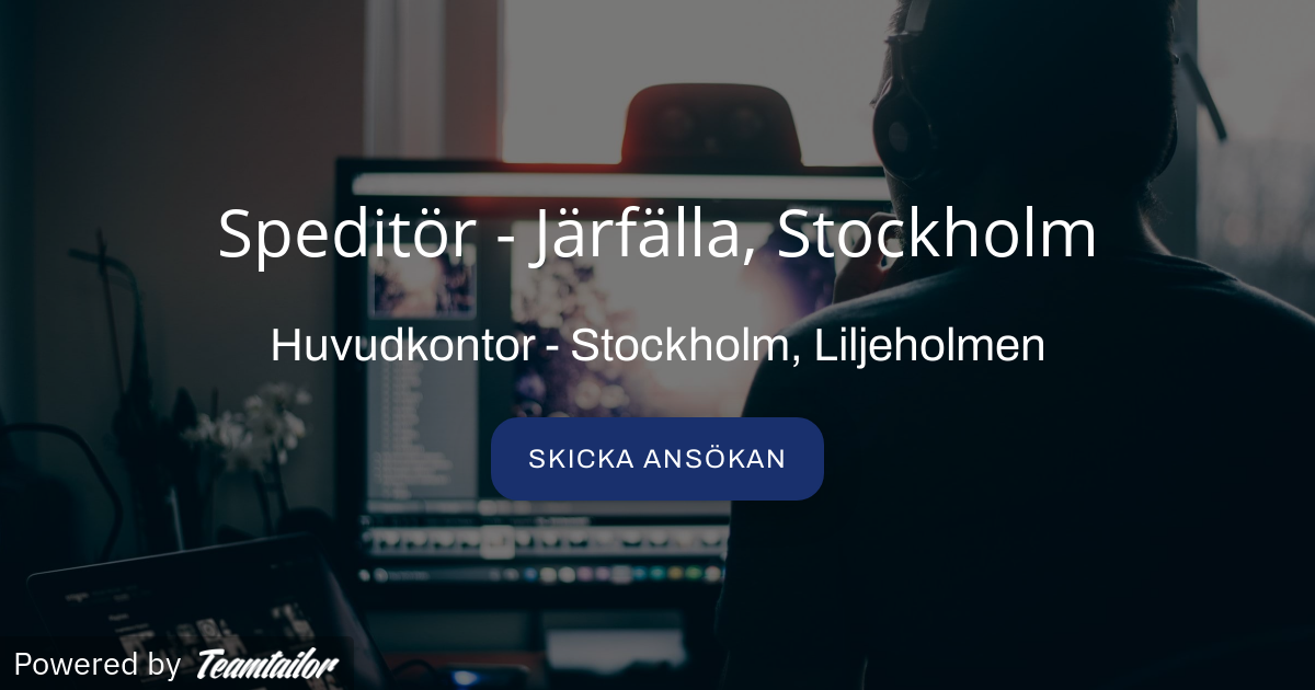 Speditör - Järfälla, Stockholm - Simplex Bemanning AB