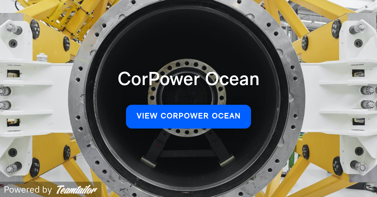 Home - CorPower Ocean