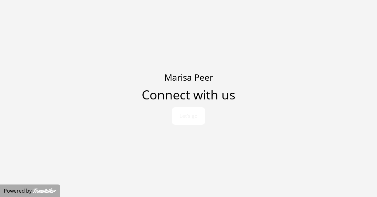 Marisa Peer – Connect