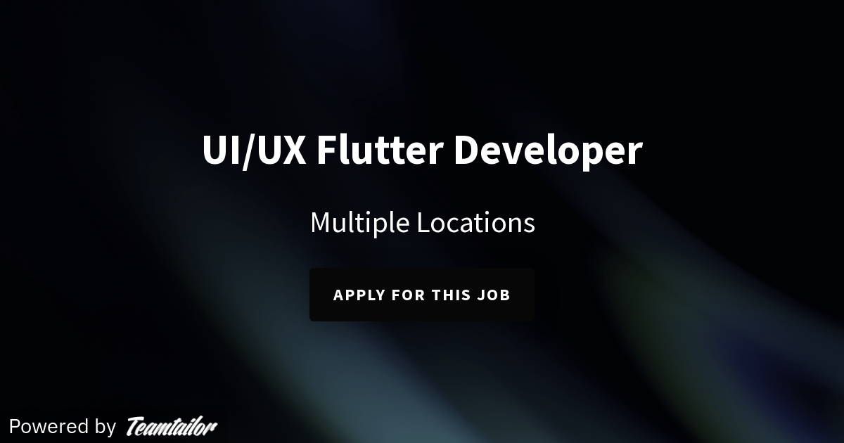 UI/UX Flutter Developer - Dagg AI