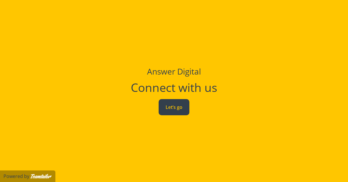 Answer Digital – Connect