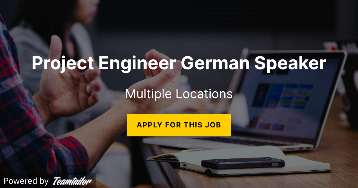 Project Engineer German Speaker - Clinisys