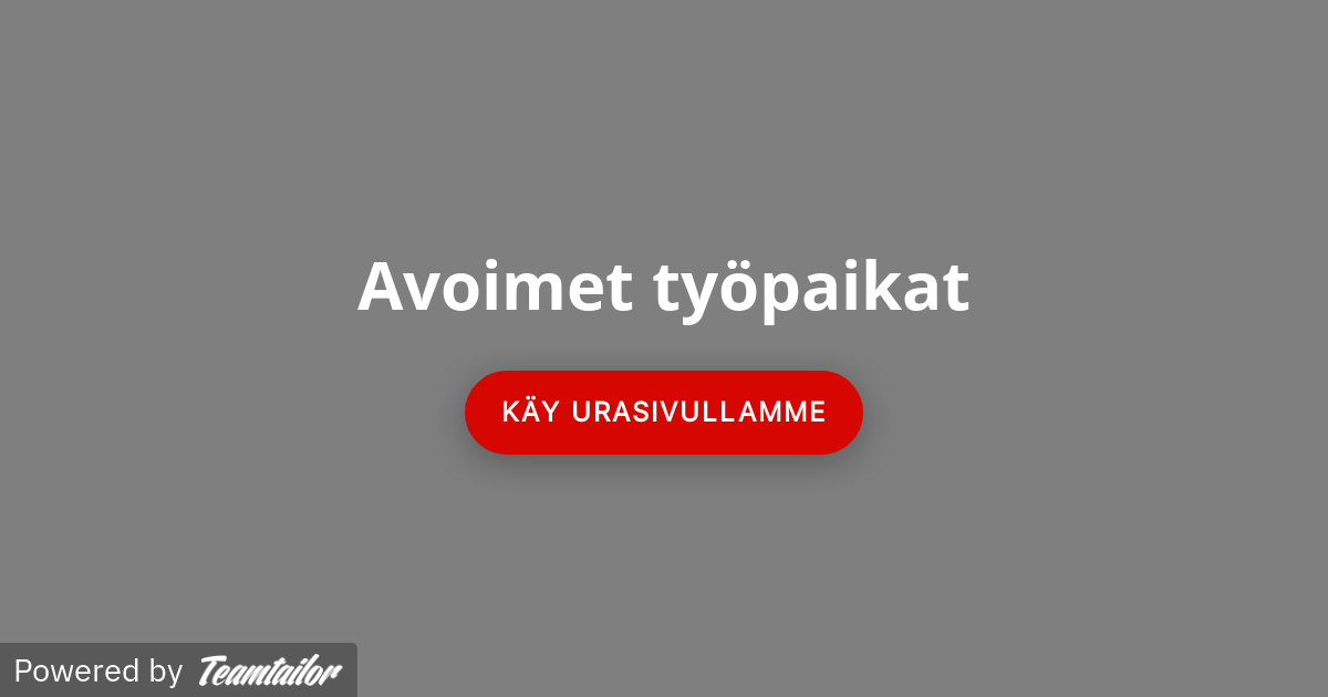 Nykyiset avoimet työpaikat - LiveRing