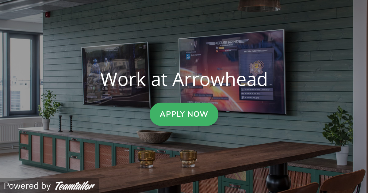 Recruitment, Jobs & Open Positions - Arrowhead Game Studios