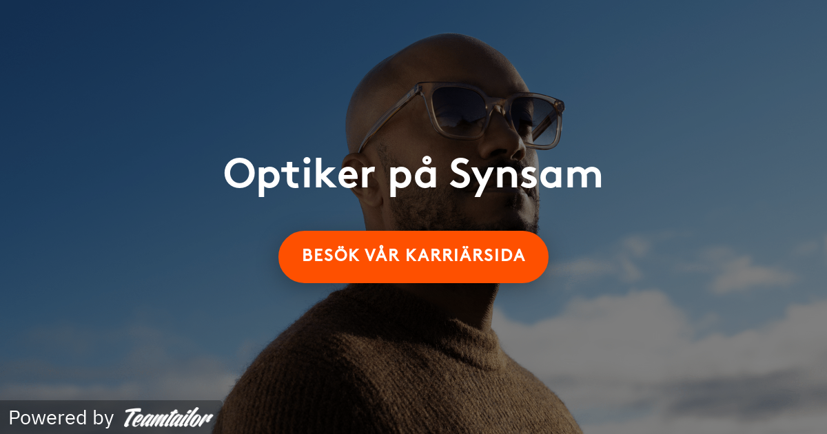 Optiker på Synsam - Synsam Group Sverige