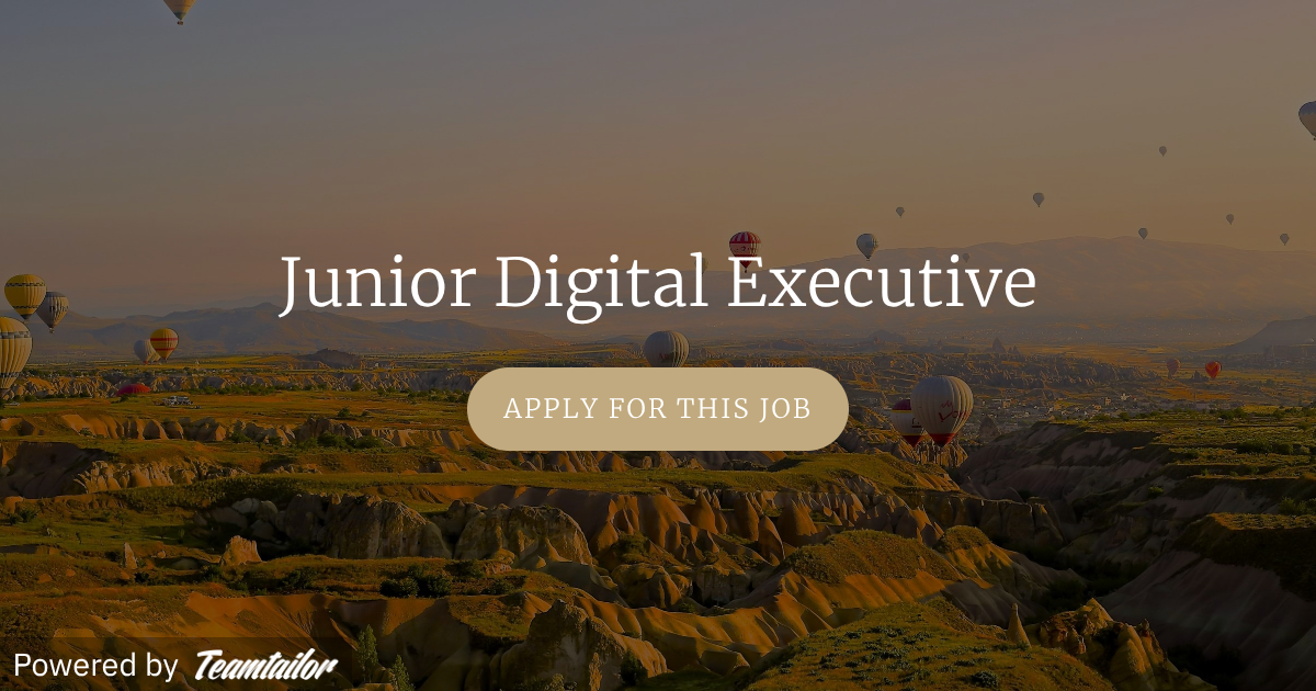 Junior Digital Executive - Jacada Travel