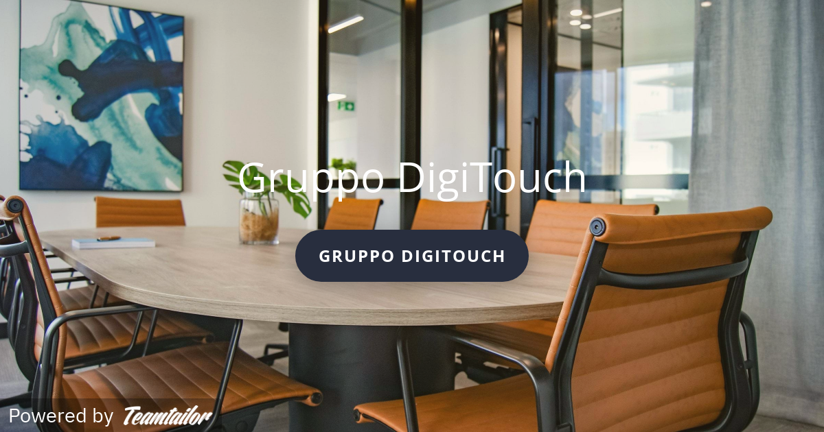 Lavora con noi - Gruppo DigiTouch