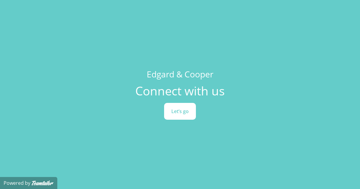 Edgard & Cooper – Connect