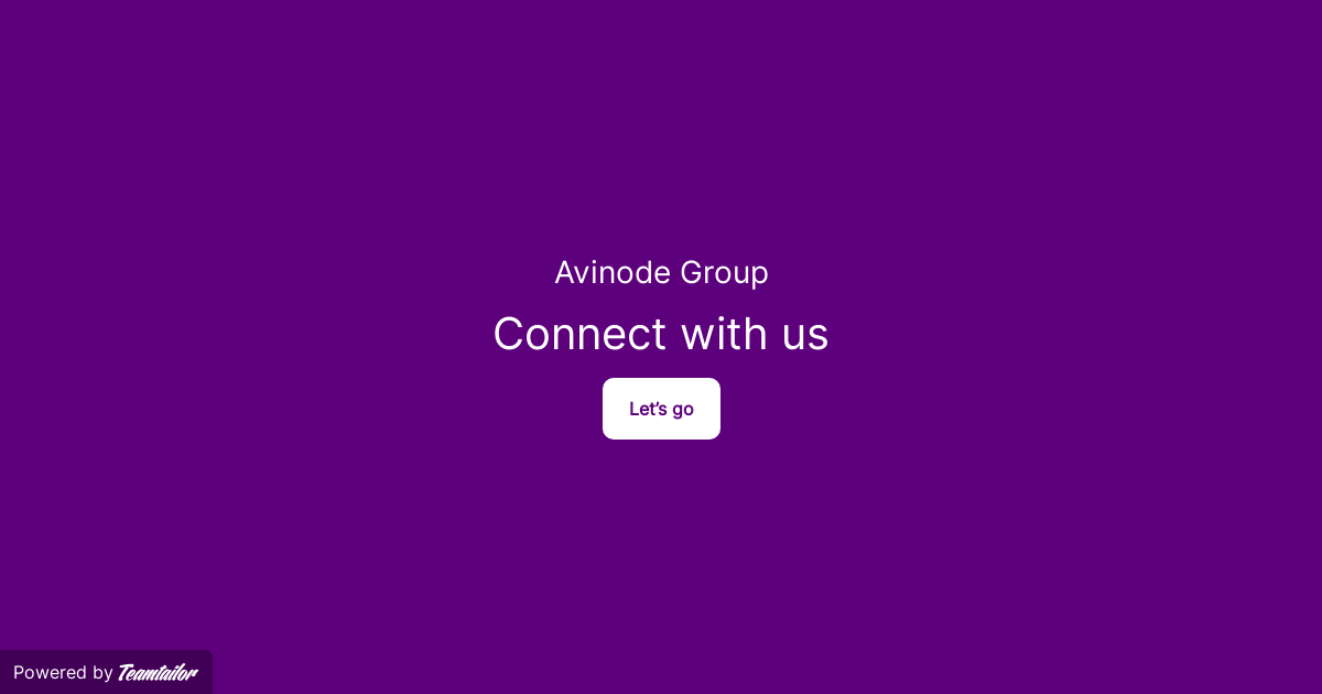 Avinode Group – Connect
