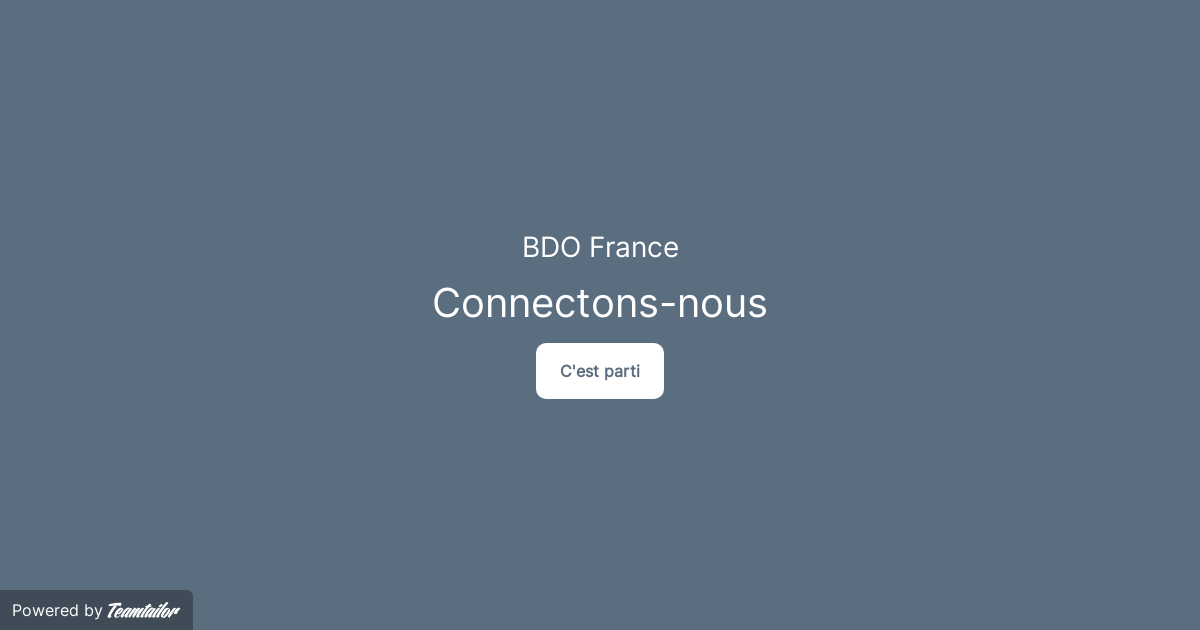 BDO France – Connect