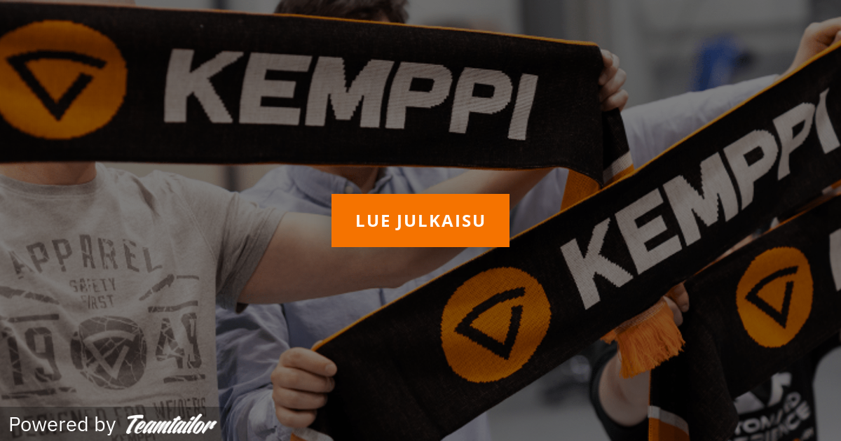 How Kemppi Revamped Values to Reflect the Real-Life Experience of ...