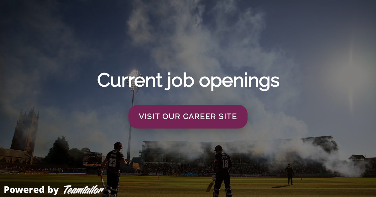 Current job openings - Somerset Cricket