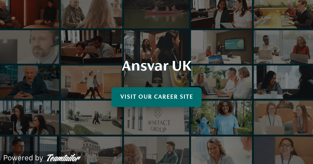 Ansvar UK Jobs - Careers At Ansvar UK - Benefact Group