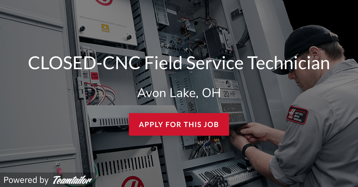CNC Field Service Technician - TMG Midwest