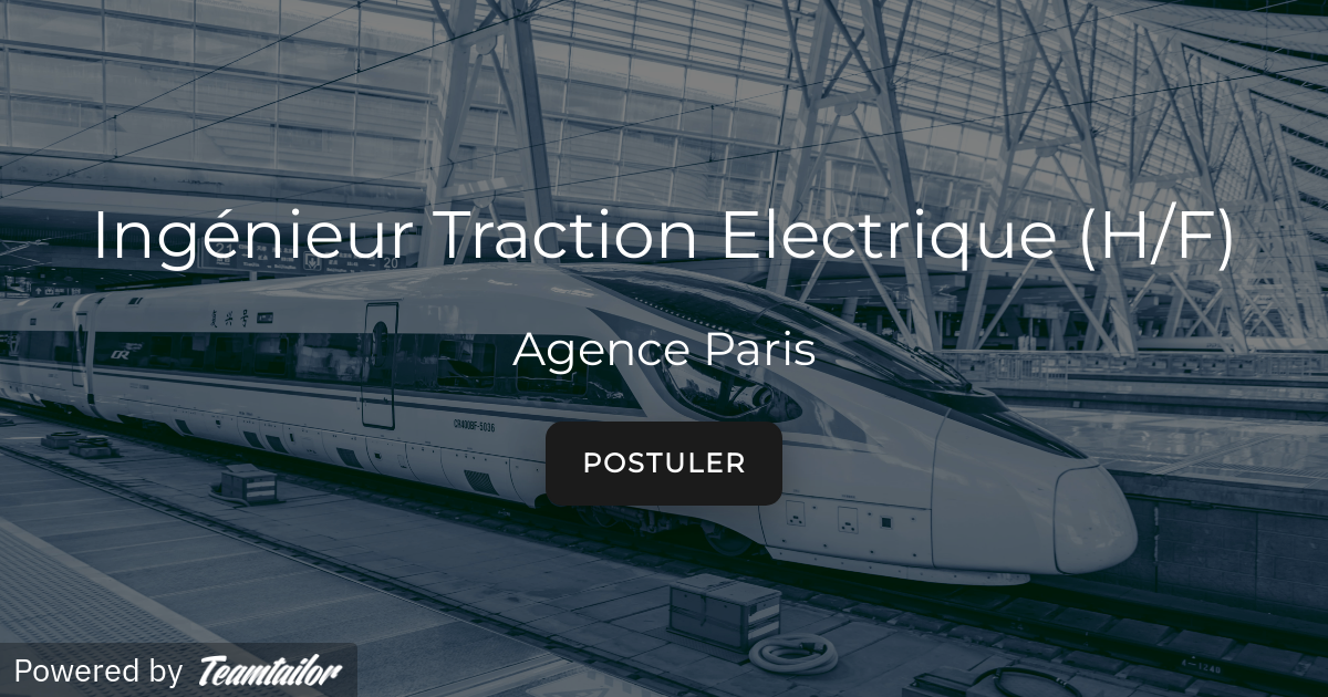 Ingénieur Traction Electrique (H/F) - fortil