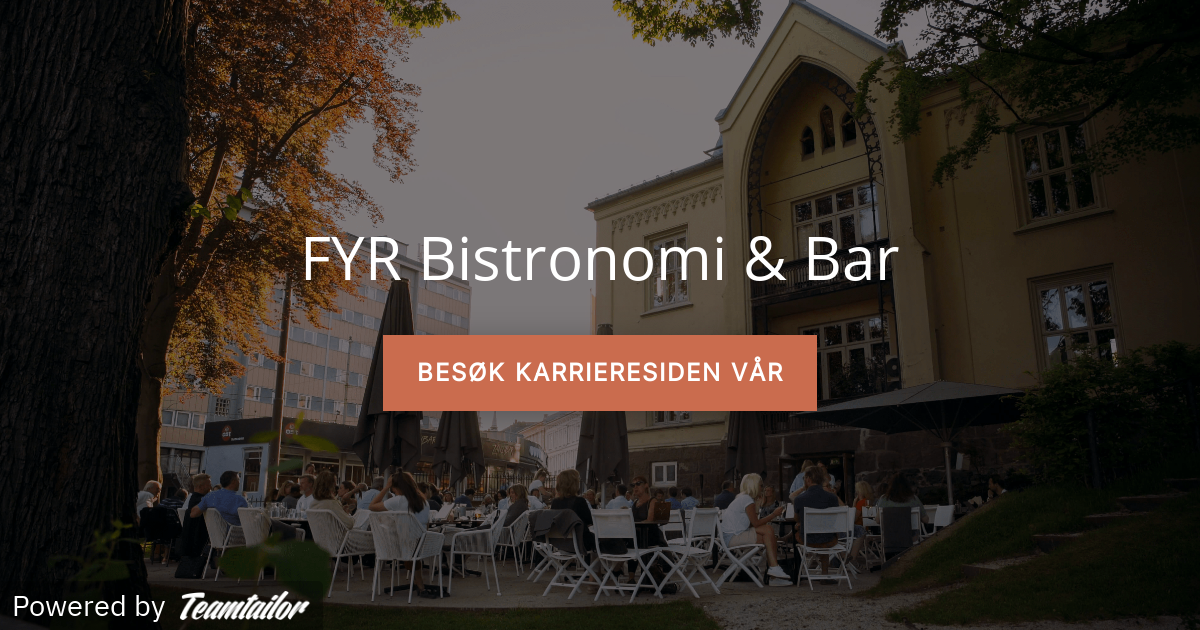 FYR Bistronomi & Bar - Eik&Friends