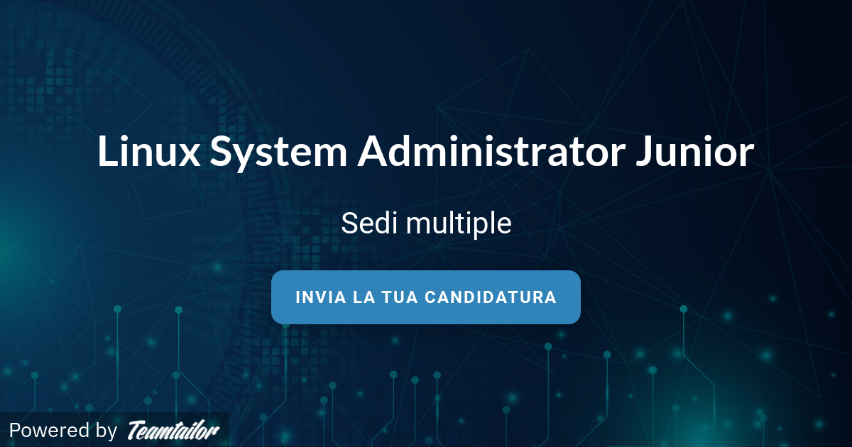 Linux System Administrator Junior - IET
