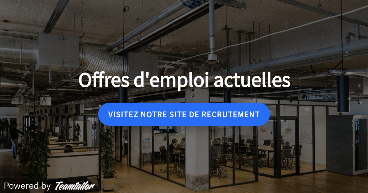 Offres d'emploi actuelles - Brut. France