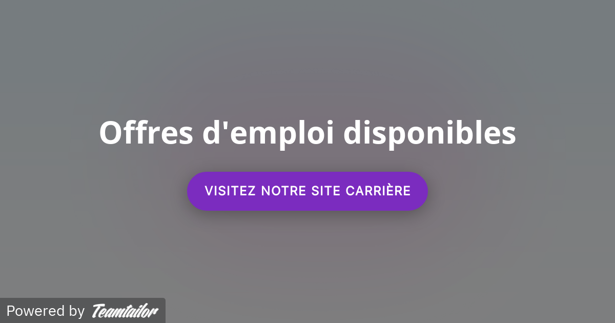 Nos offres d'emploi - Synapse Medicine