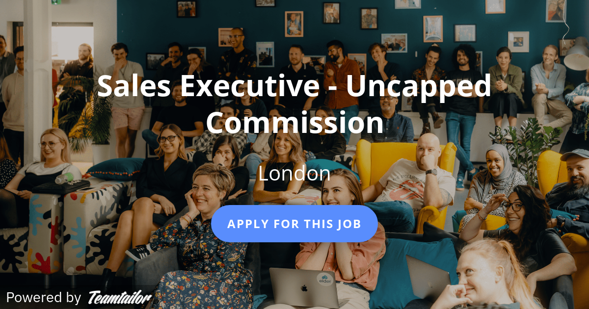 Sales Executive - Uncapped Commission - Elder