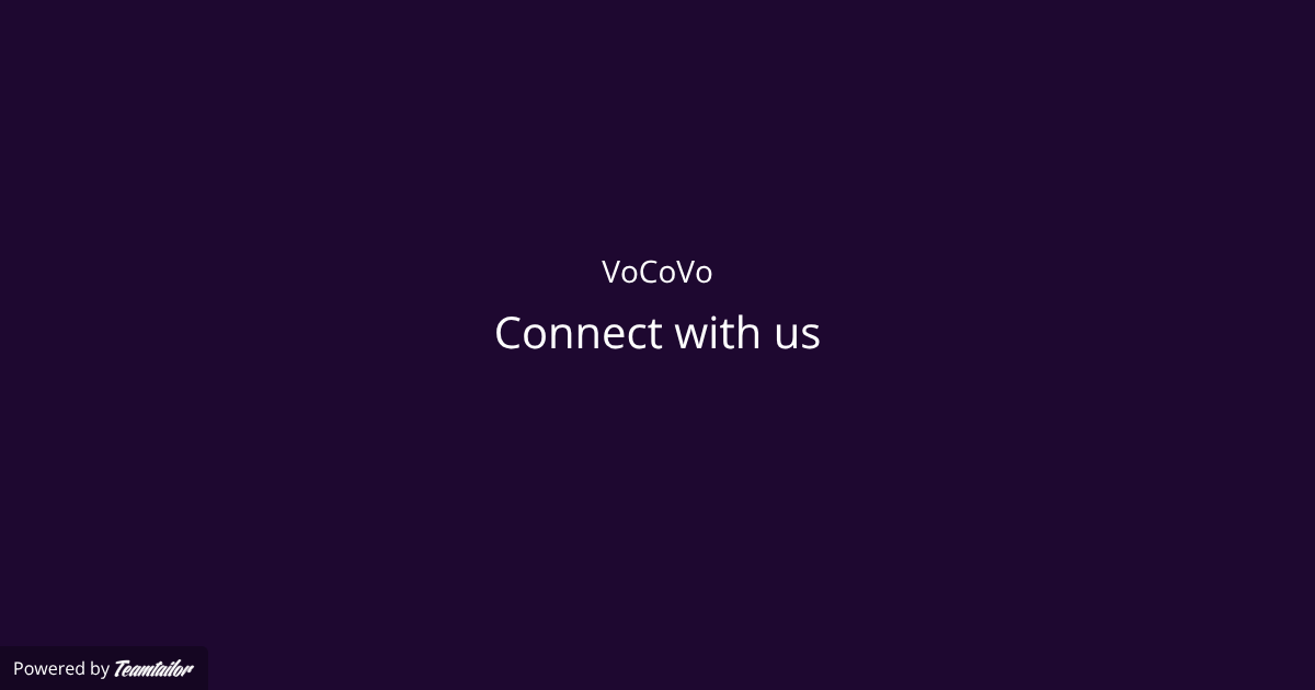 VoCoVo – Connect