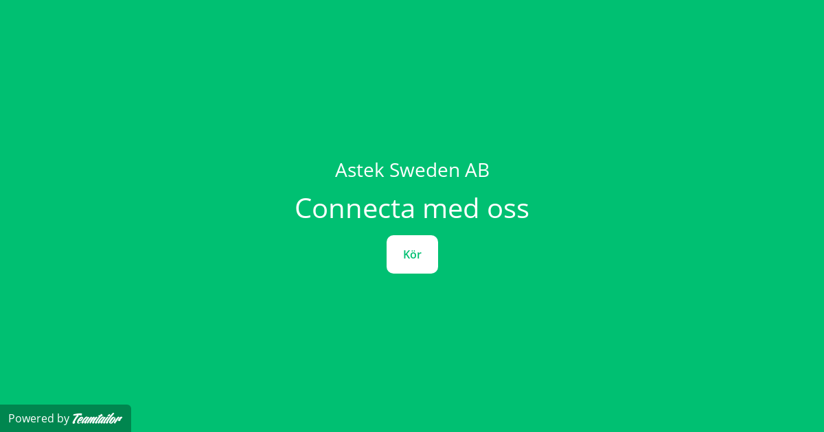 Astek Sweden AB – Connect