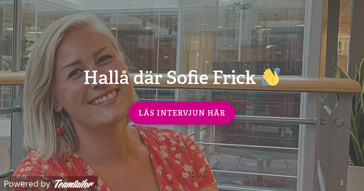 Sofie Frick - Advania