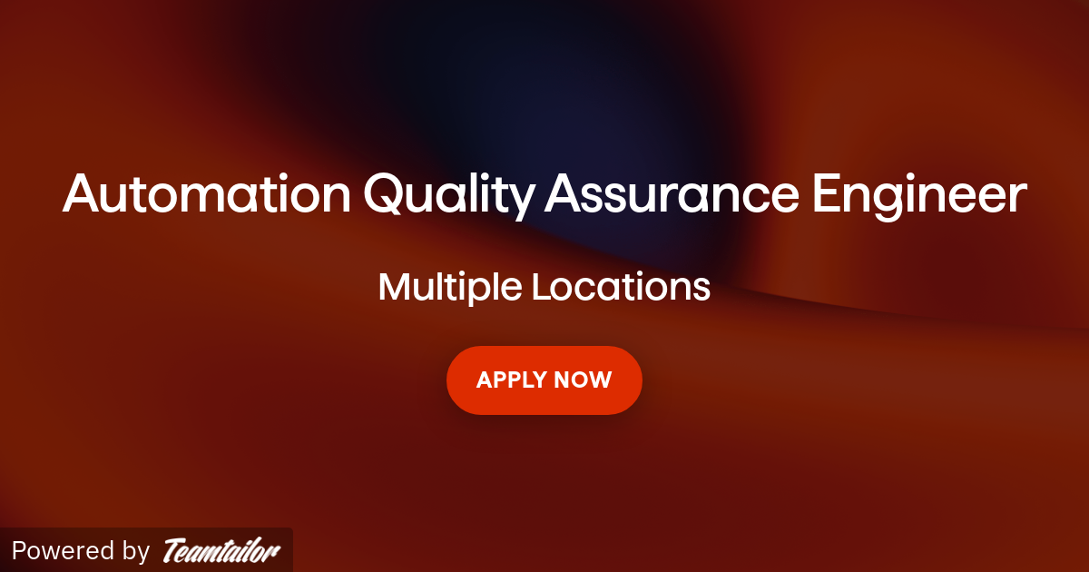 Automation Quality Assurance Engineer - Avenga