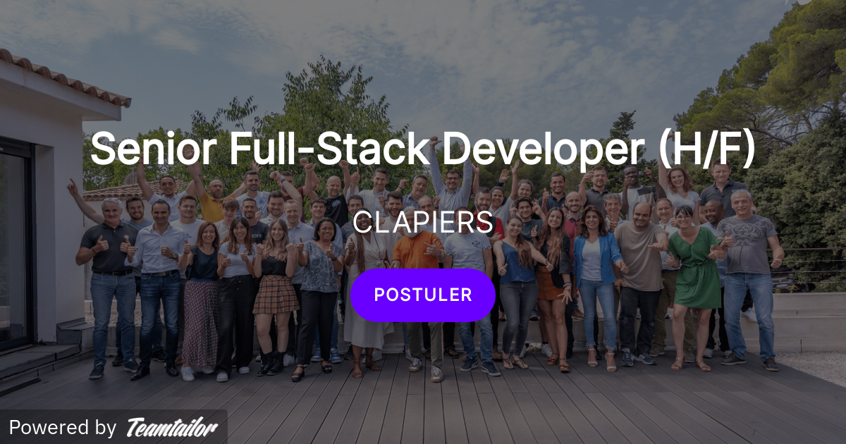 Ingénieur développeur full stack - IA (H/F) - Primal