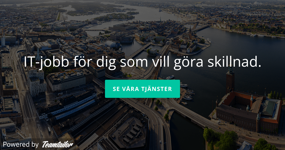 Jobb för dig som vill göra skillnad - Videnca