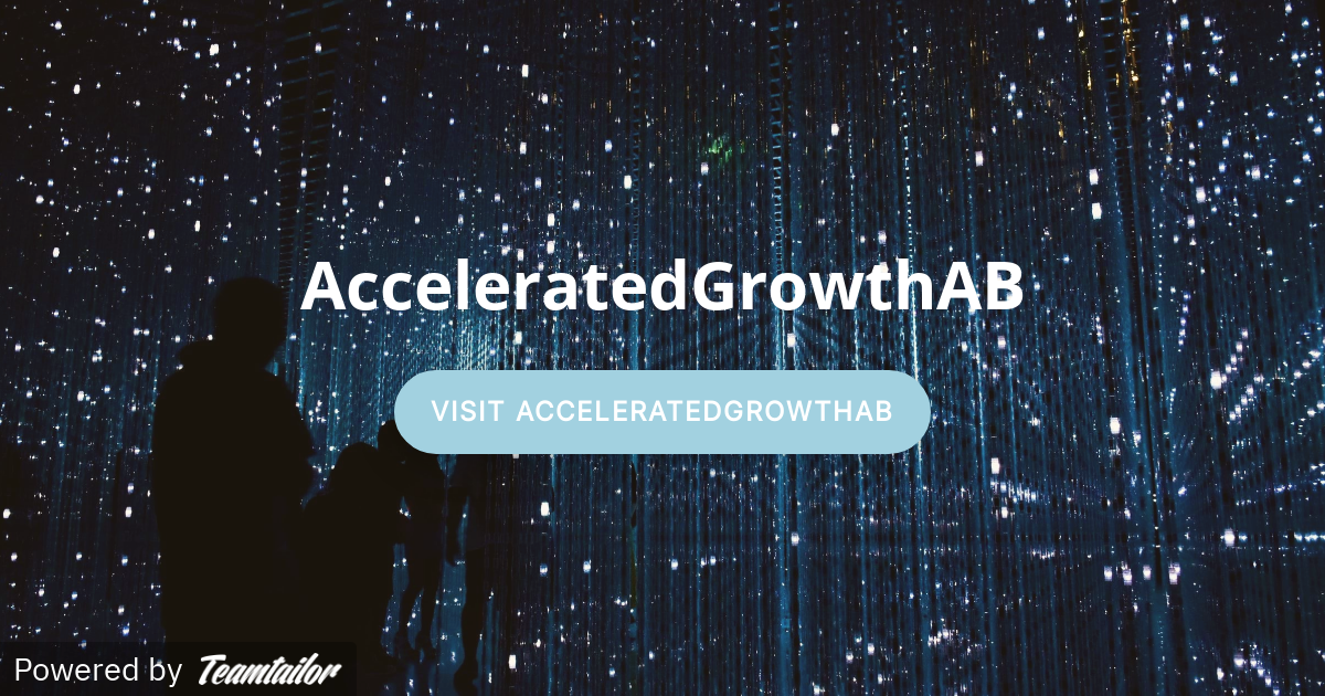 Join the team - Accelerated Growth Lab