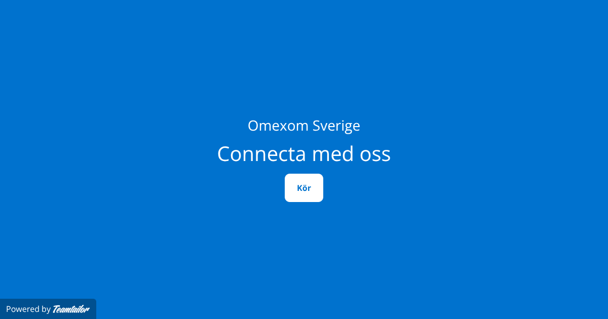 Omexom Sverige – Connect