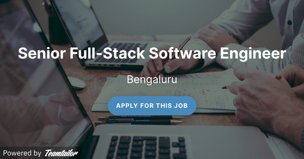 Senior Full-Stack Software Engineer - One Retail Group