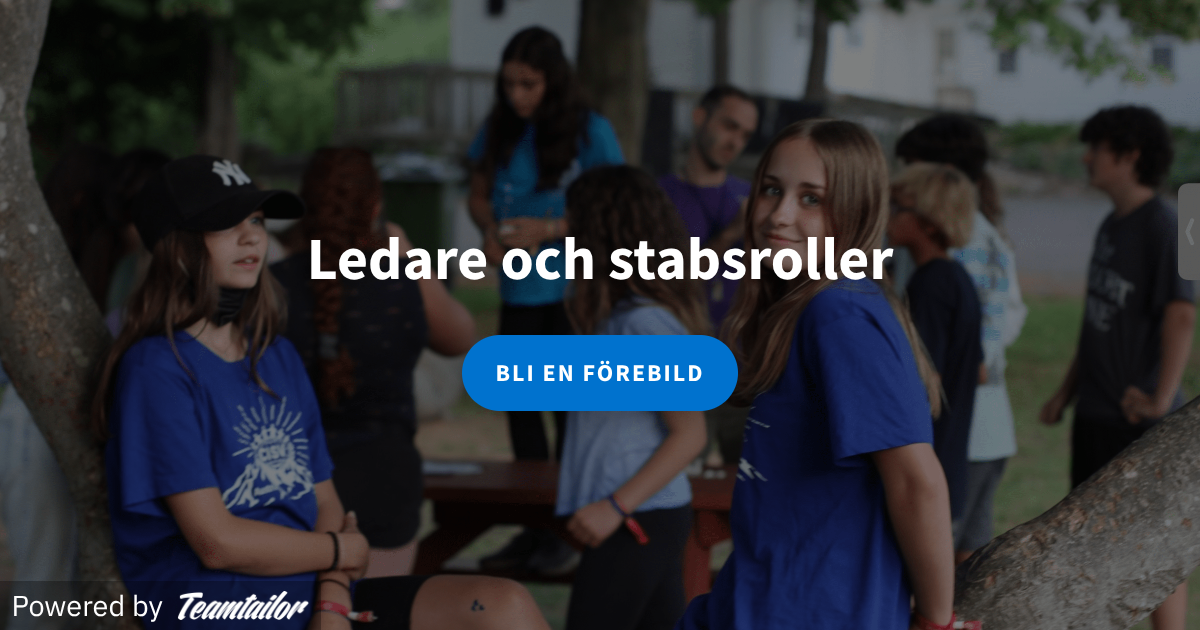 Ledar- och stabsuppdrag - CISV Sweden