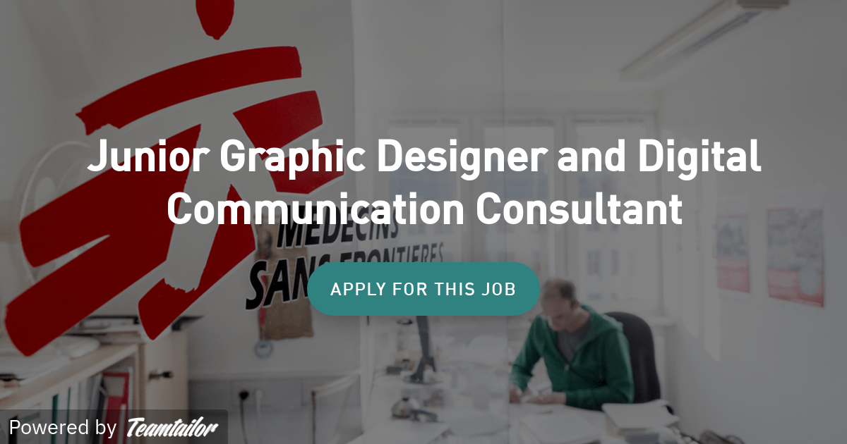 Junior Graphic Designer and Digital Communication Consultant - Läkare ...