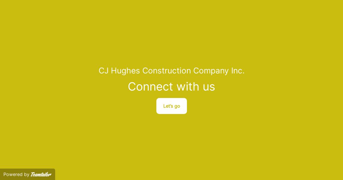 CJ Hughes Construction, Inc. – Connect