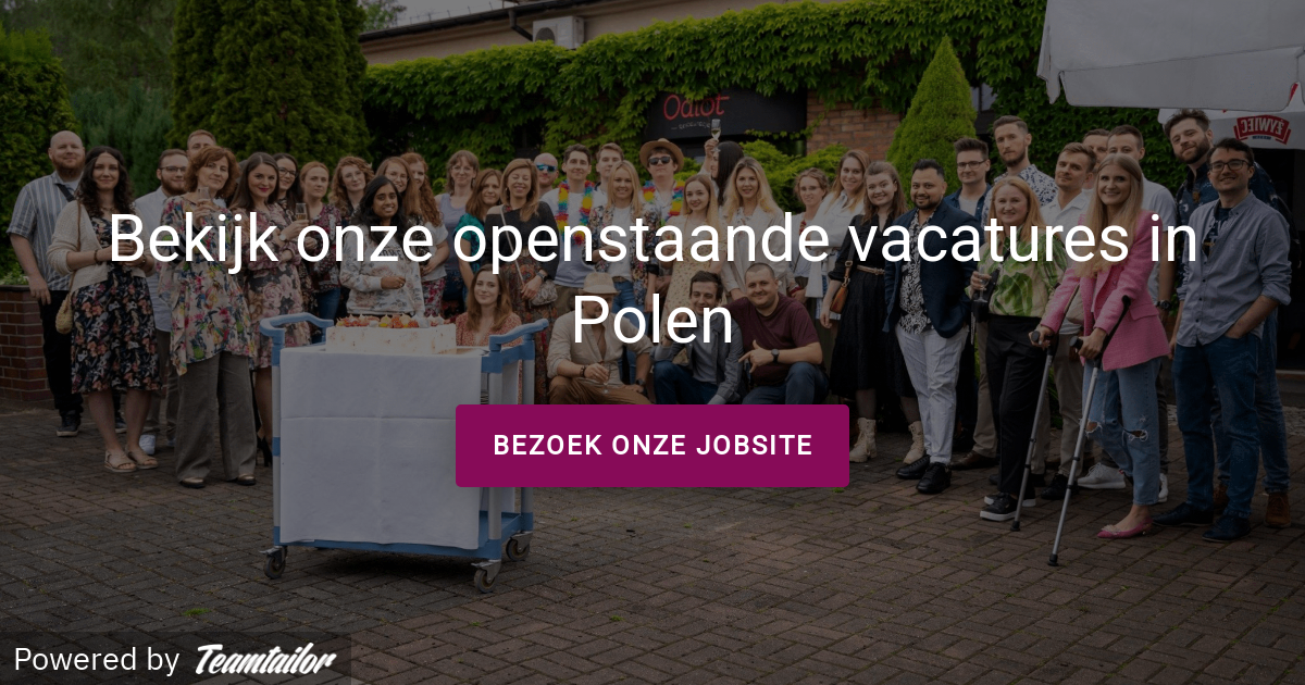 Bekijk onze openstaande vacatures in Polen - SD Worx