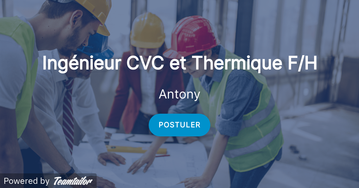 Ingénieur CVC et Thermique F/H - TPF Ingenierie