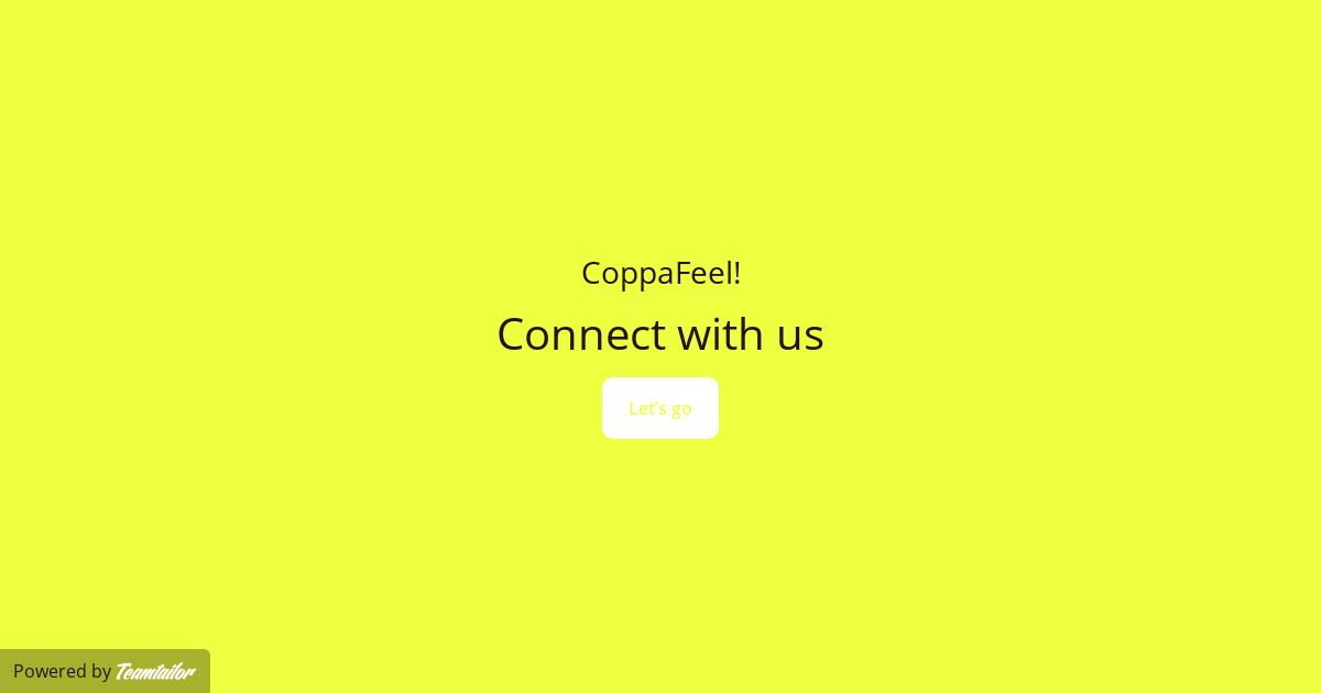CoppaFeel! – Connect