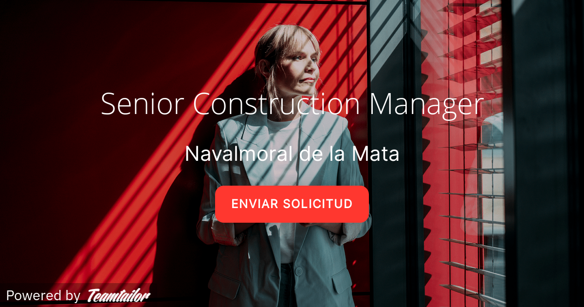 Senior Construction Manager - WSP Spain