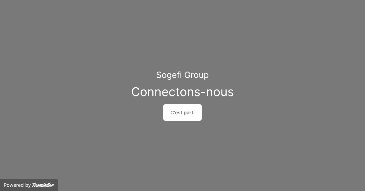 Sogefi Group – Connect