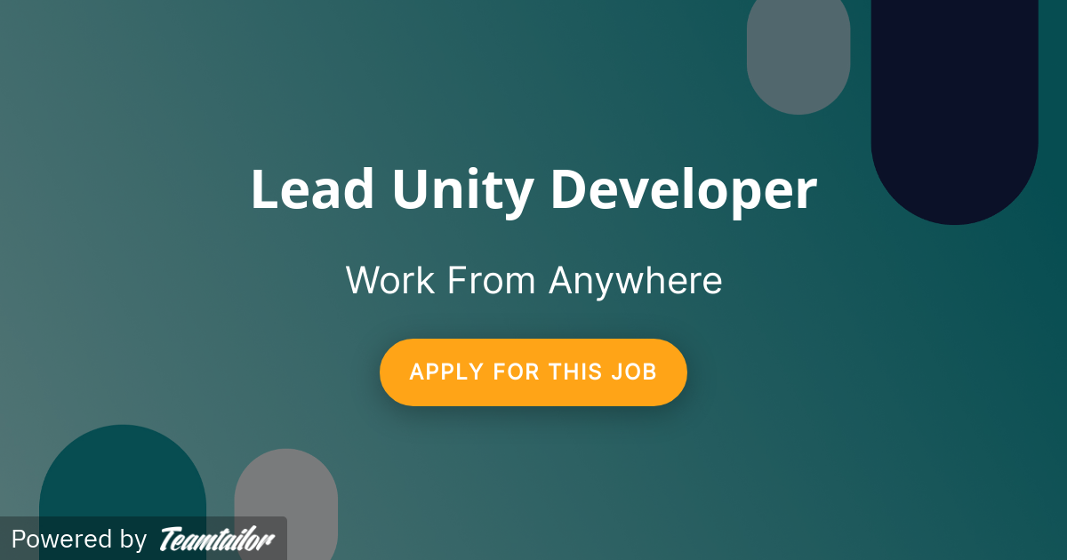 Lead Unity Developer - iLogos