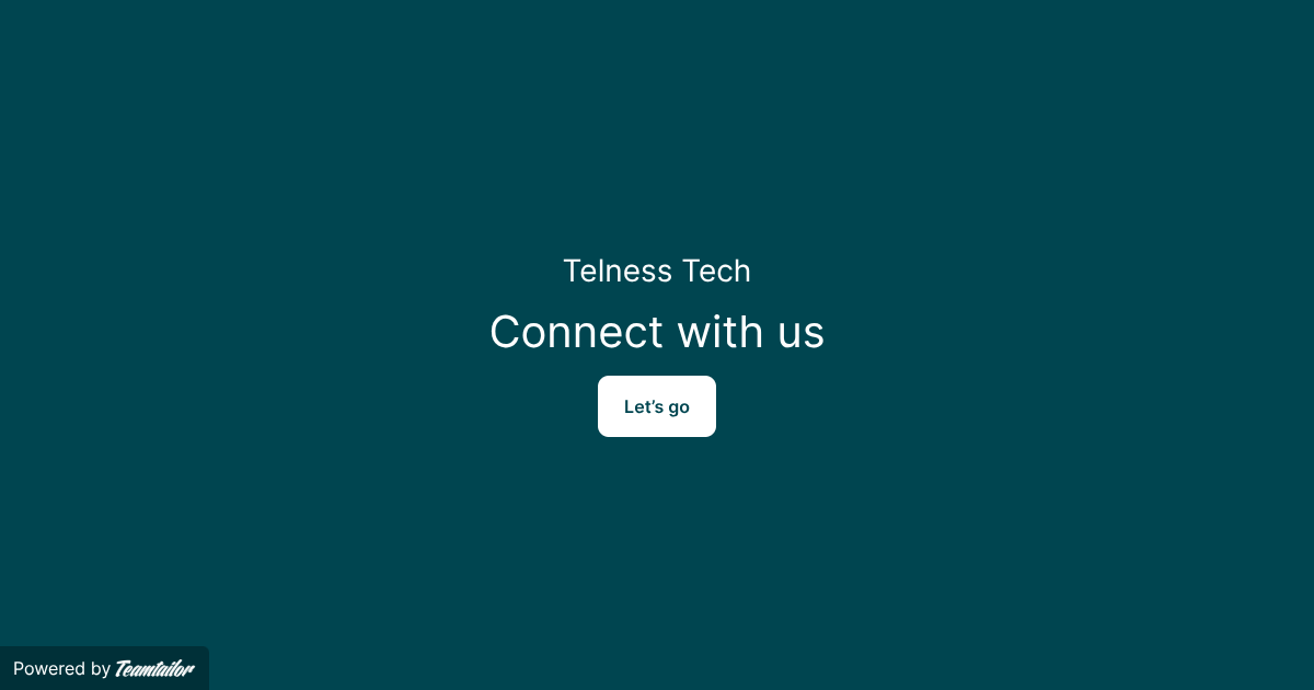 Telness Tech – Connect