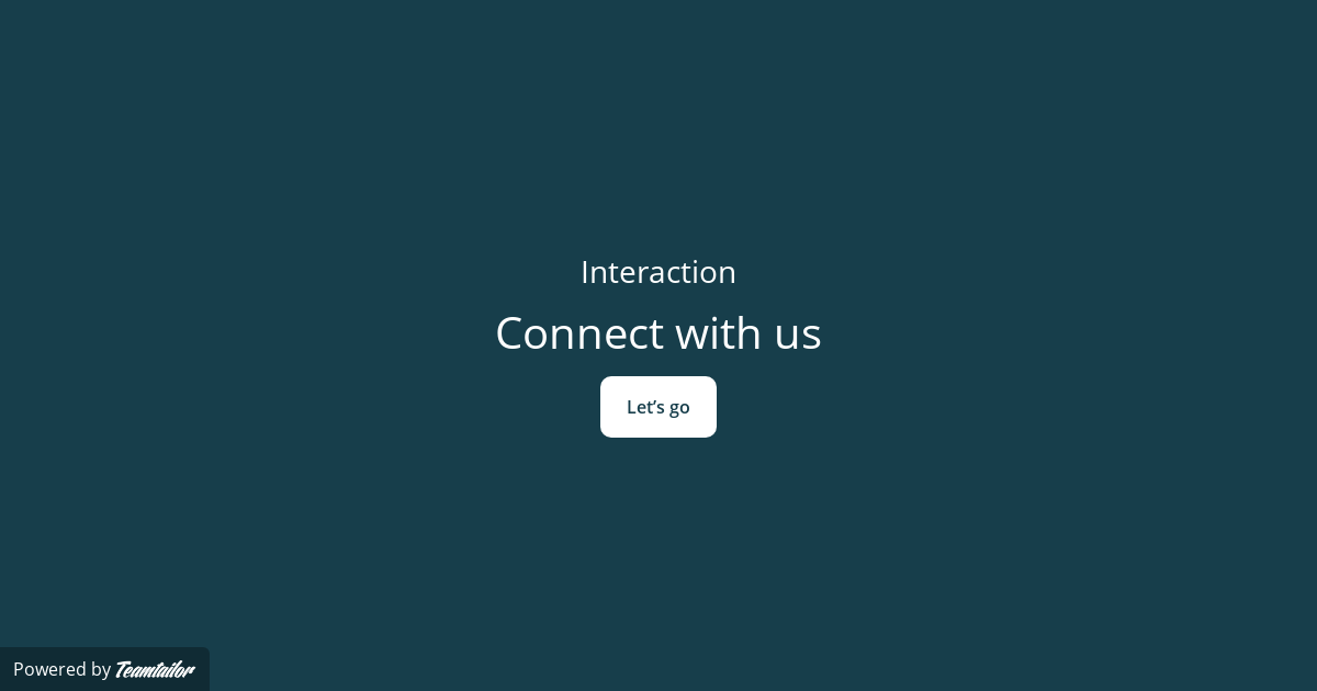 Interaction – Connect