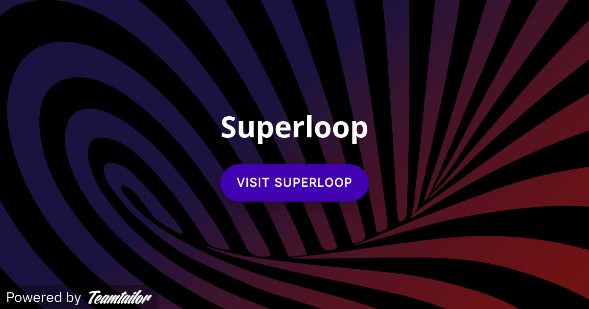 Come join our team - Superloop