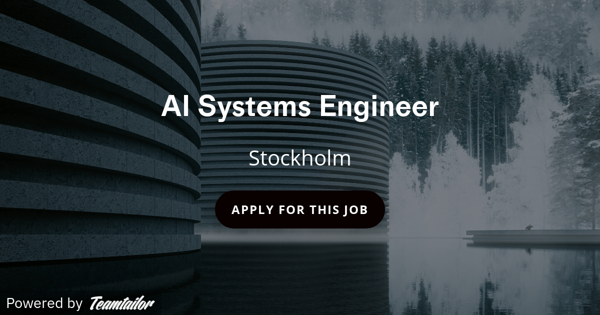 AI Systems Engineer - evroc