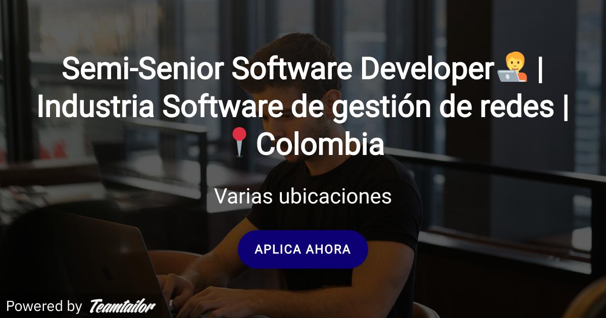 Semi-Senior Software Developer🧑‍💻 | Industria Software de gestión de ...