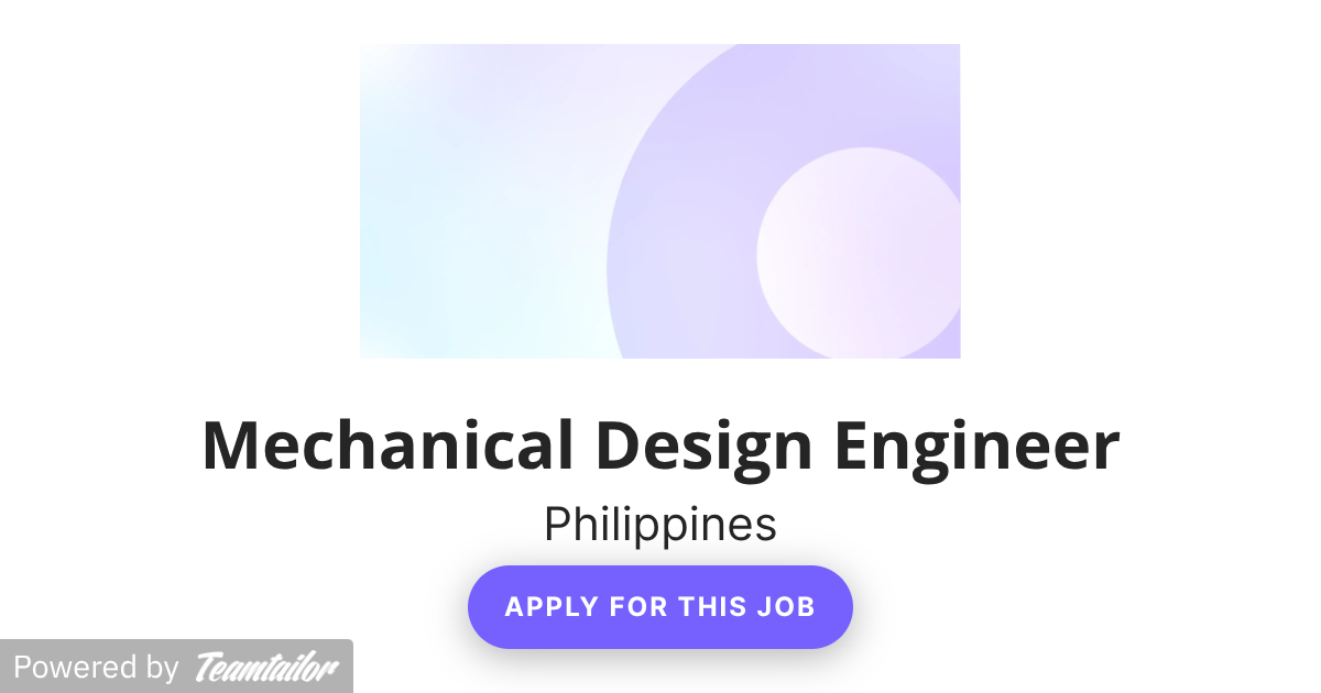 Mechanical Design Engineer - RecruitGo